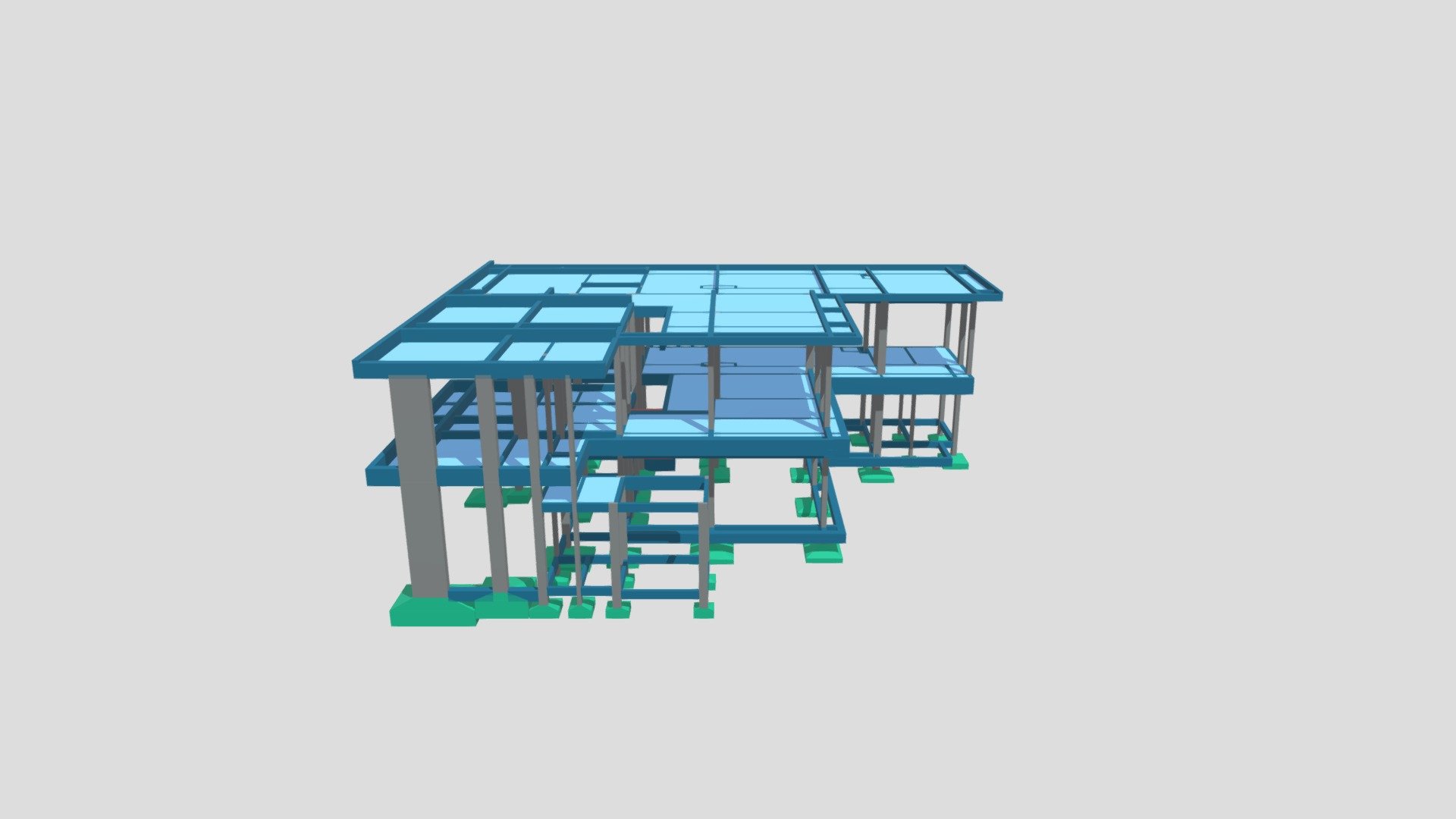 3D ESTRUTURAL ANA E ALEFF - 3D model by yasmim.obras [b6f2474] - Sketchfab