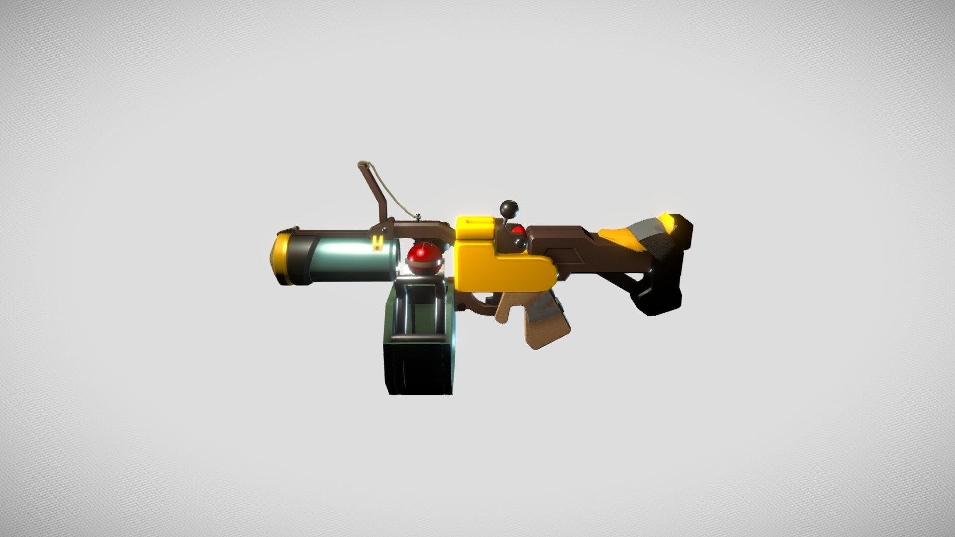 Junkrat weapon - 3D model by gustavofernandes [b6f2815] - Sketchfab