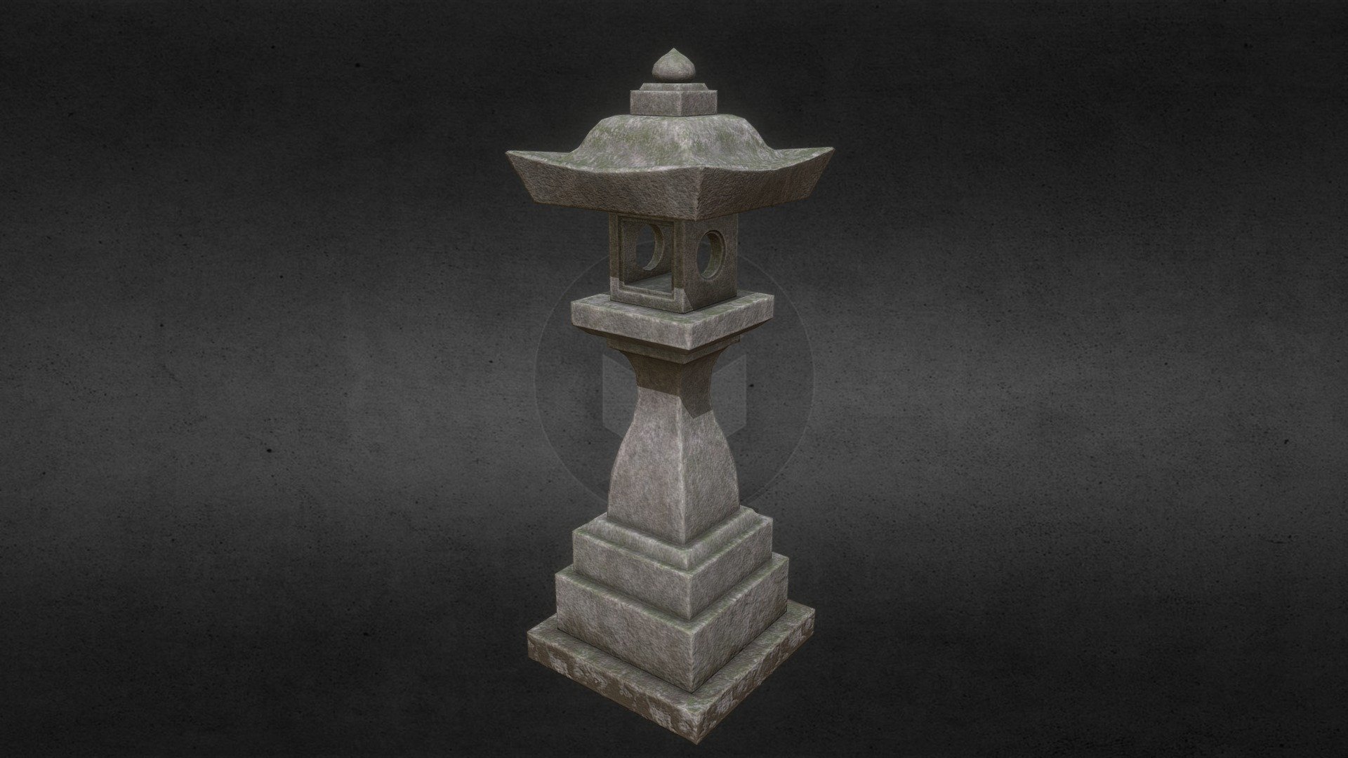 Old Japanese Lantern - Download Free 3D model by K (@tanaka.ko91 ...