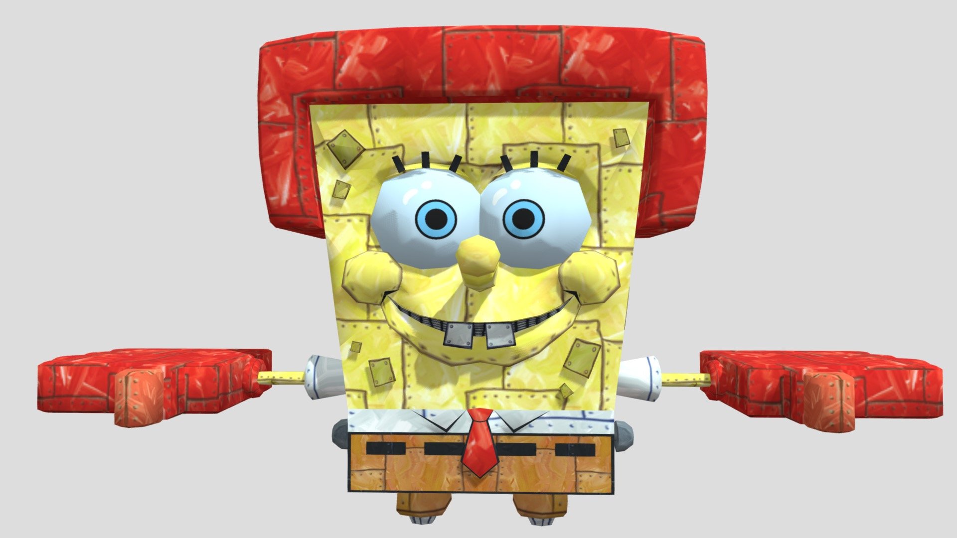 Sbfbb-SpongeBot Steelpants - 3D model by SMF Features Developed From ...