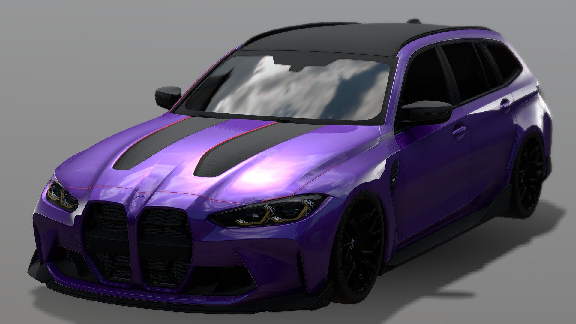 BMW M3cs Touring - Download Free 3D model by RPMRender [b6f6269 ...