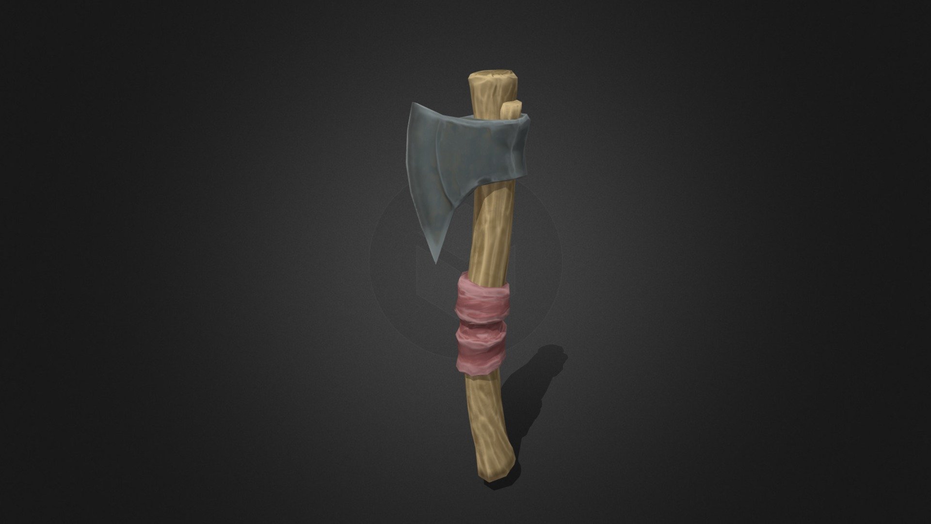 Stylyzed Poly Axe - Download Free 3D model by Mitro123 [b6f6ba5 ...