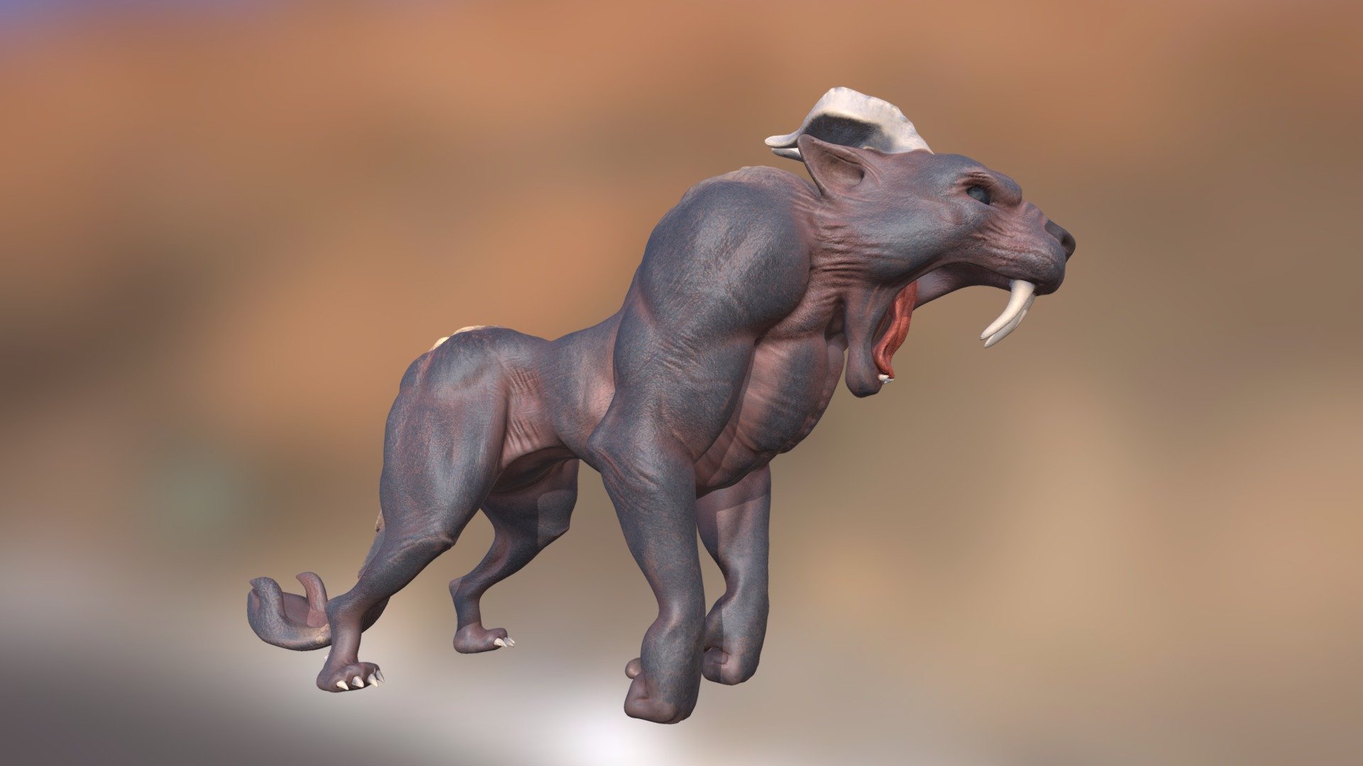 Sculpt beast - 3D model by hannahkeulen [b6f9763] - Sketchfab
