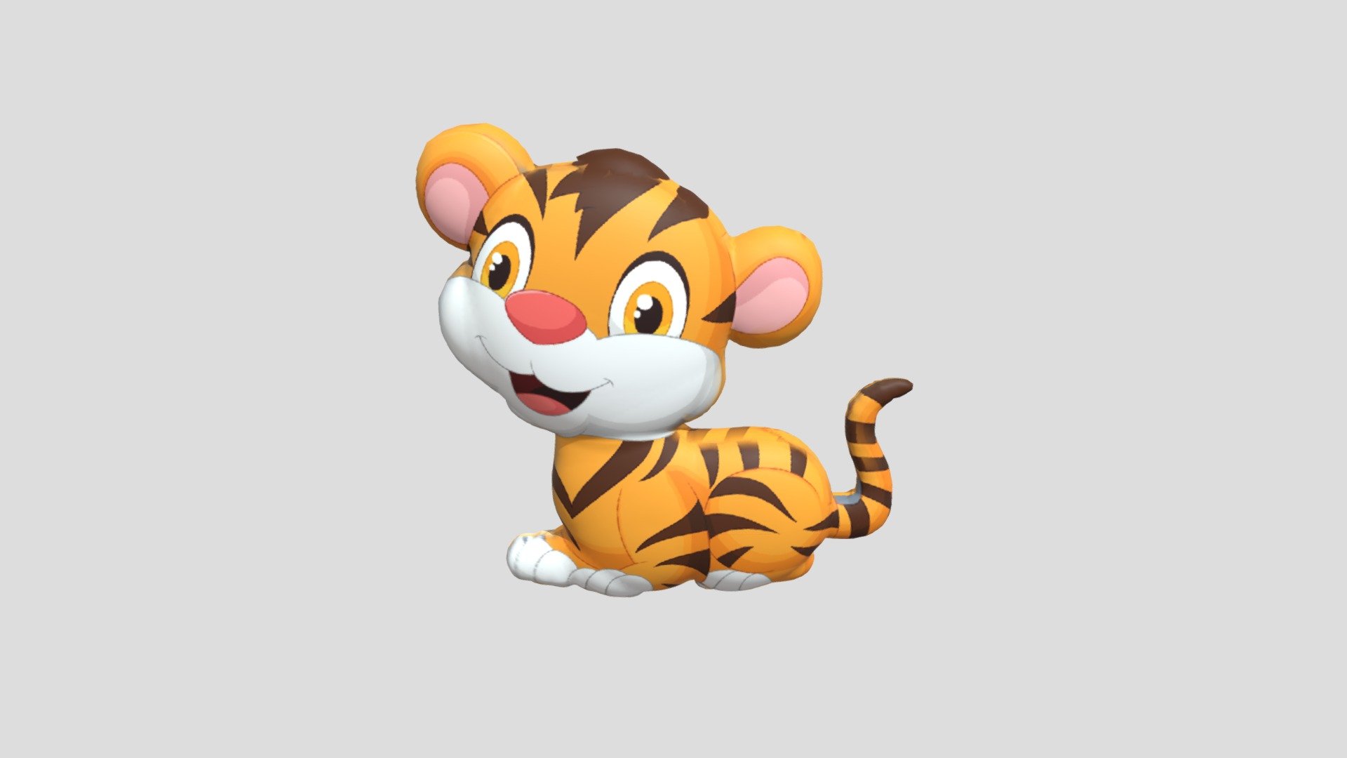 Harimau - 3D model by gitaramadia [b6faac5] - Sketchfab