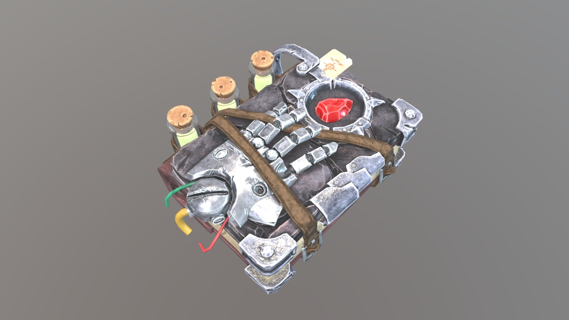 Magic book stylized - Download Free 3D model by Chenchanchong [b6fb9db ...