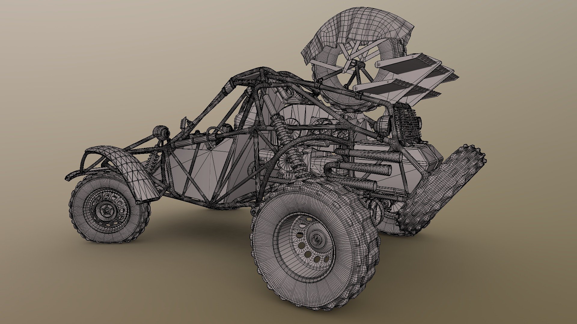 Dune Buggy - 3D model by OliverRanford [b6fc841] - Sketchfab