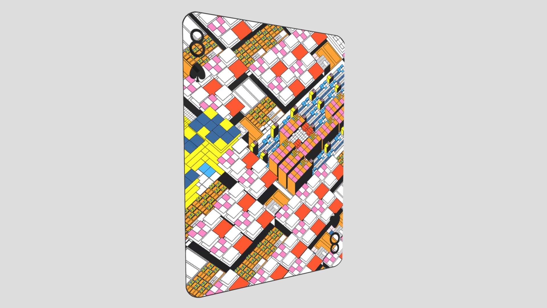 8 of Spades, Decagon #946 - 3D model by MorpheusSomnia [b6fcc0b ...