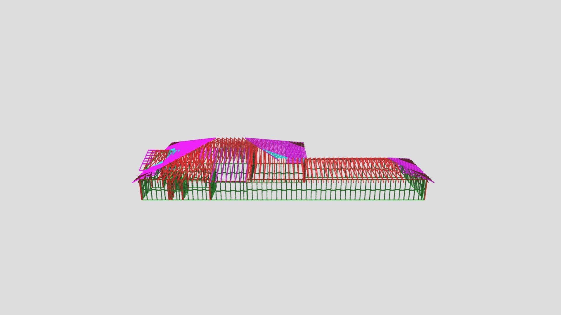 Rafters - 3D model by BunningsGroupLTD [b6fce44] - Sketchfab