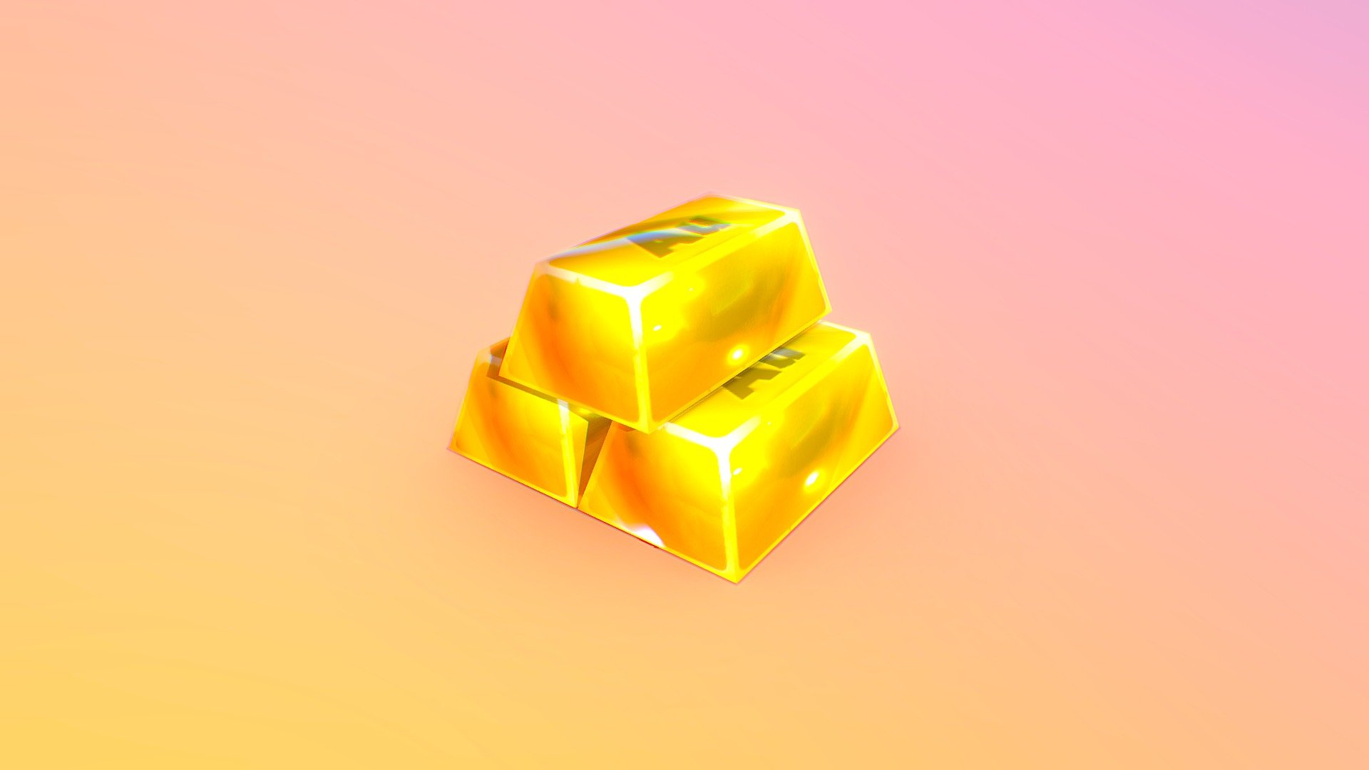 Golden Ingots - Download Free 3D model by shtran [b6fdea5] - Sketchfab