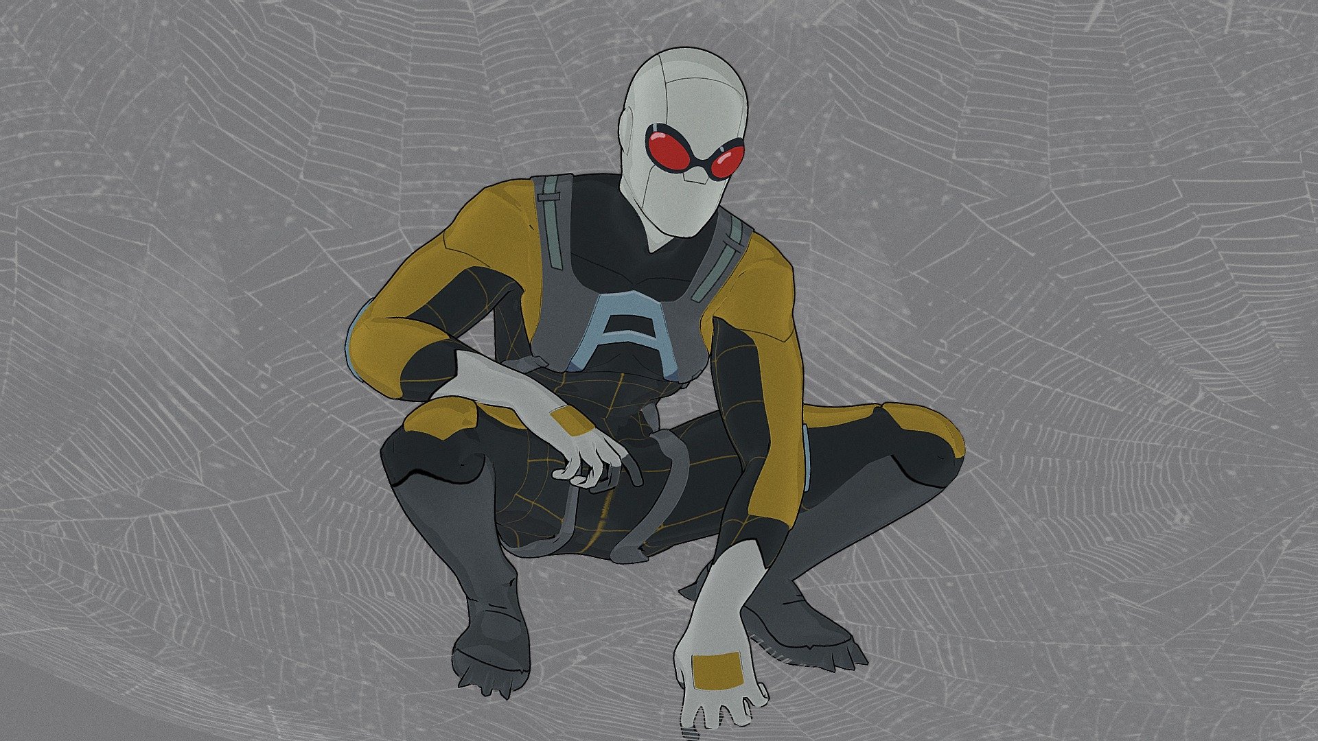 Agent Spider from Invincible series - 3D model by REZA (@reza825 ...