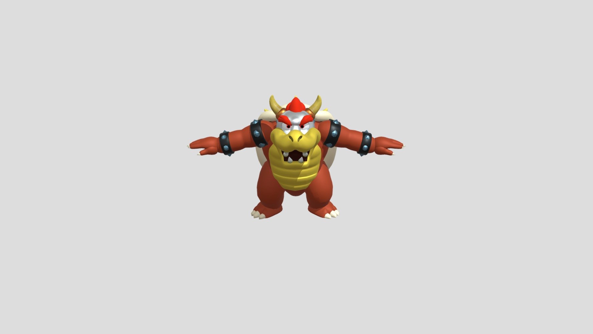 Bowser 2.8x - Download Free 3D model by Super Mario 64 beta archive ...