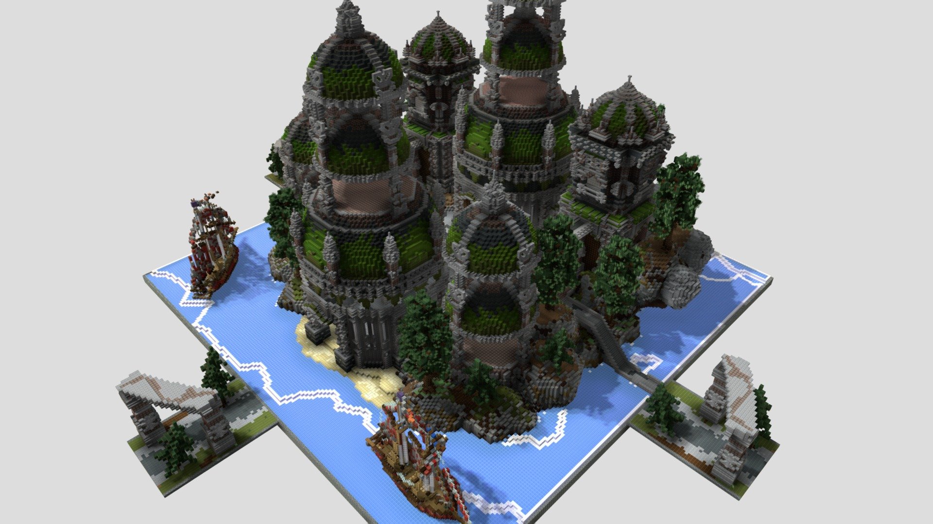 HCF Spawn Medieval Theme - 3D model by BACBUILDS. [b6ff0fd] - Sketchfab