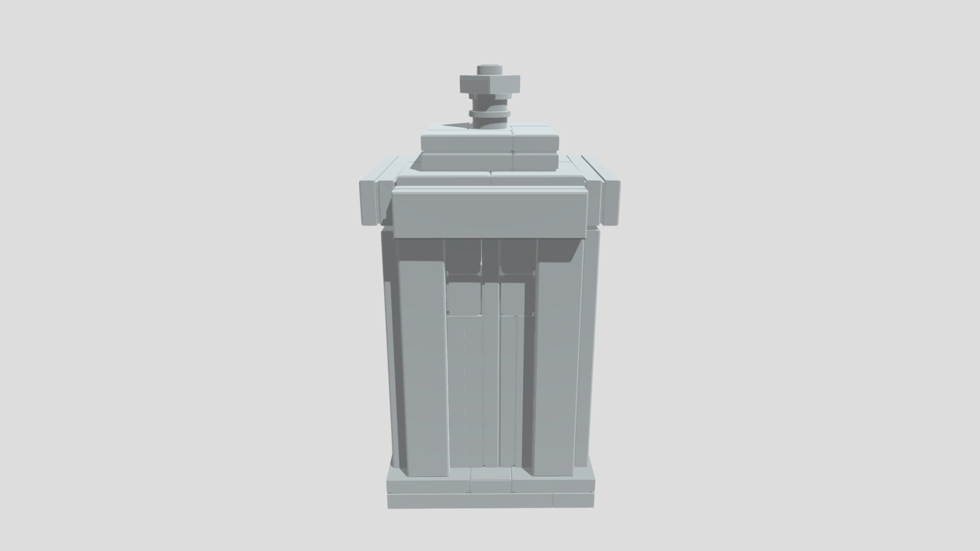 Lego Tardis Exterior - Download Free 3D model by brahn1201 [b6ff6cd ...