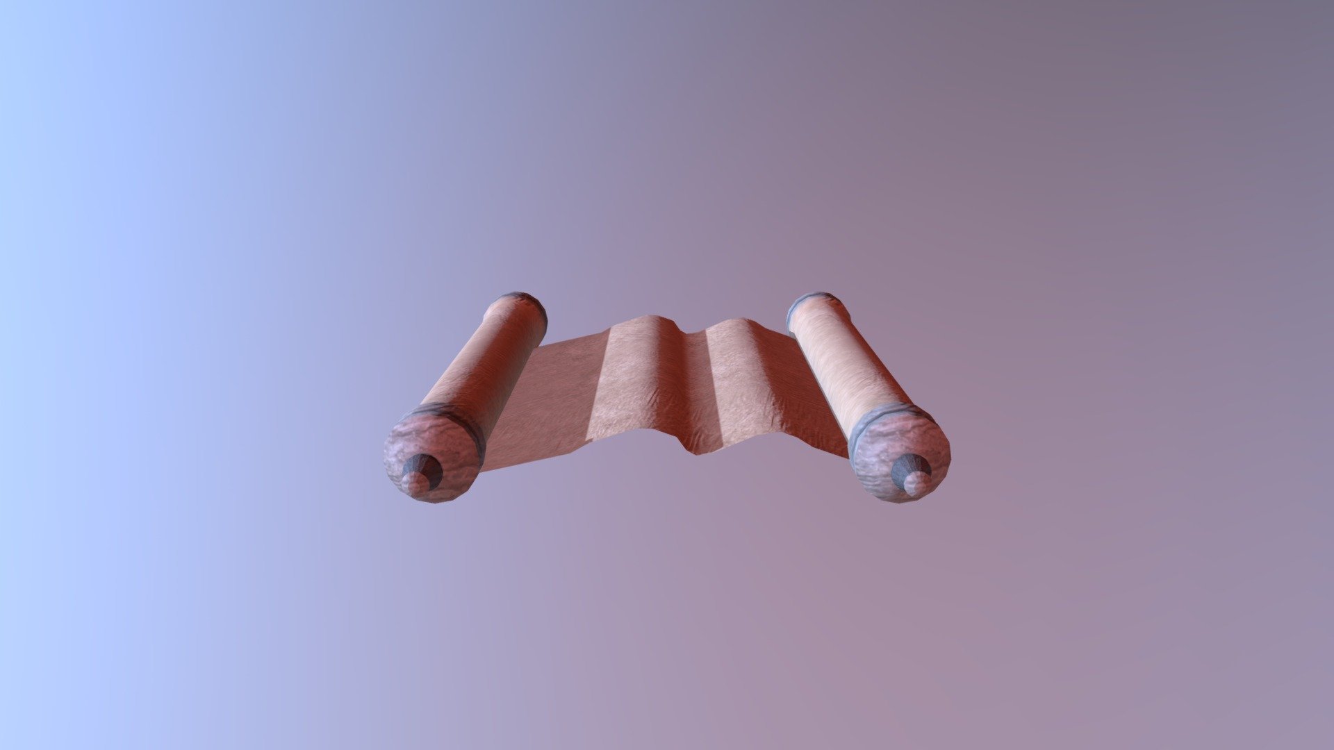 Rippled Scroll - 3D model by Curtis Glover (@curtisnglover) [b700da8 ...