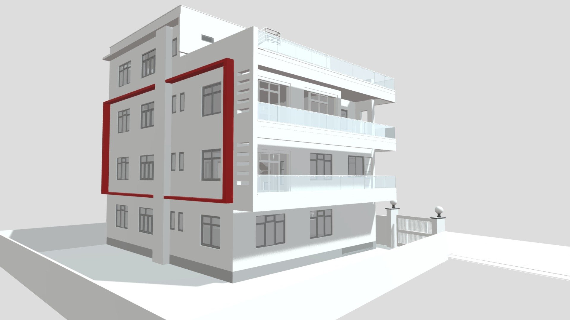 Residence Design - 3D model by amplebijay [b701937] - Sketchfab