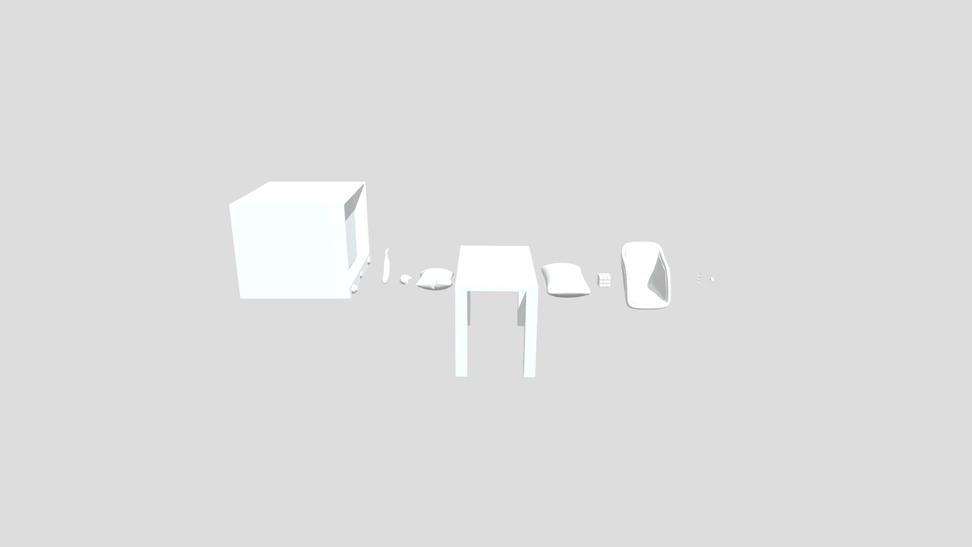 Ten More Simplistic Models - Download Free 3D model by Beckie Budds ...