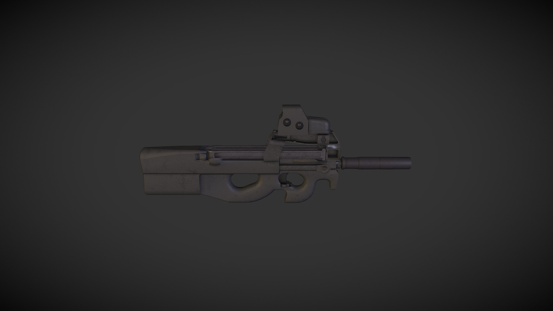 FN P90 SPECIAL FORCES - 3D model by TessaraOxygen (@19vladis97 ...