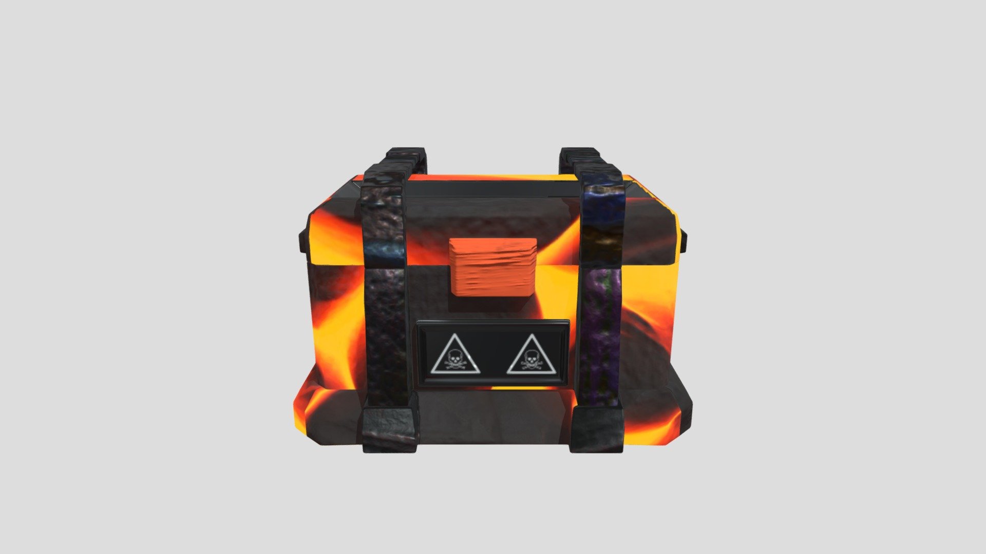 Fire Chest - 3D model by jipesther [b705d59] - Sketchfab