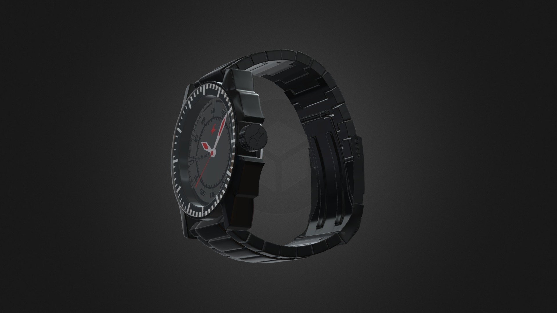 Fastrack watch - Download Free 3D model by CreativeGupta ...