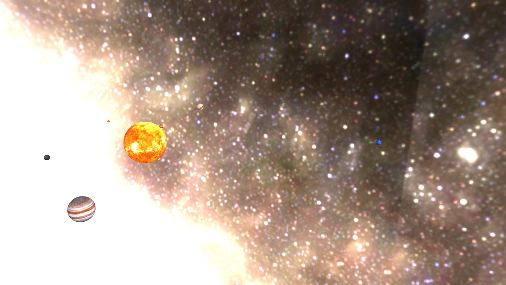 Sistema solar em órbita (Animado) - Download Free 3D model by ...