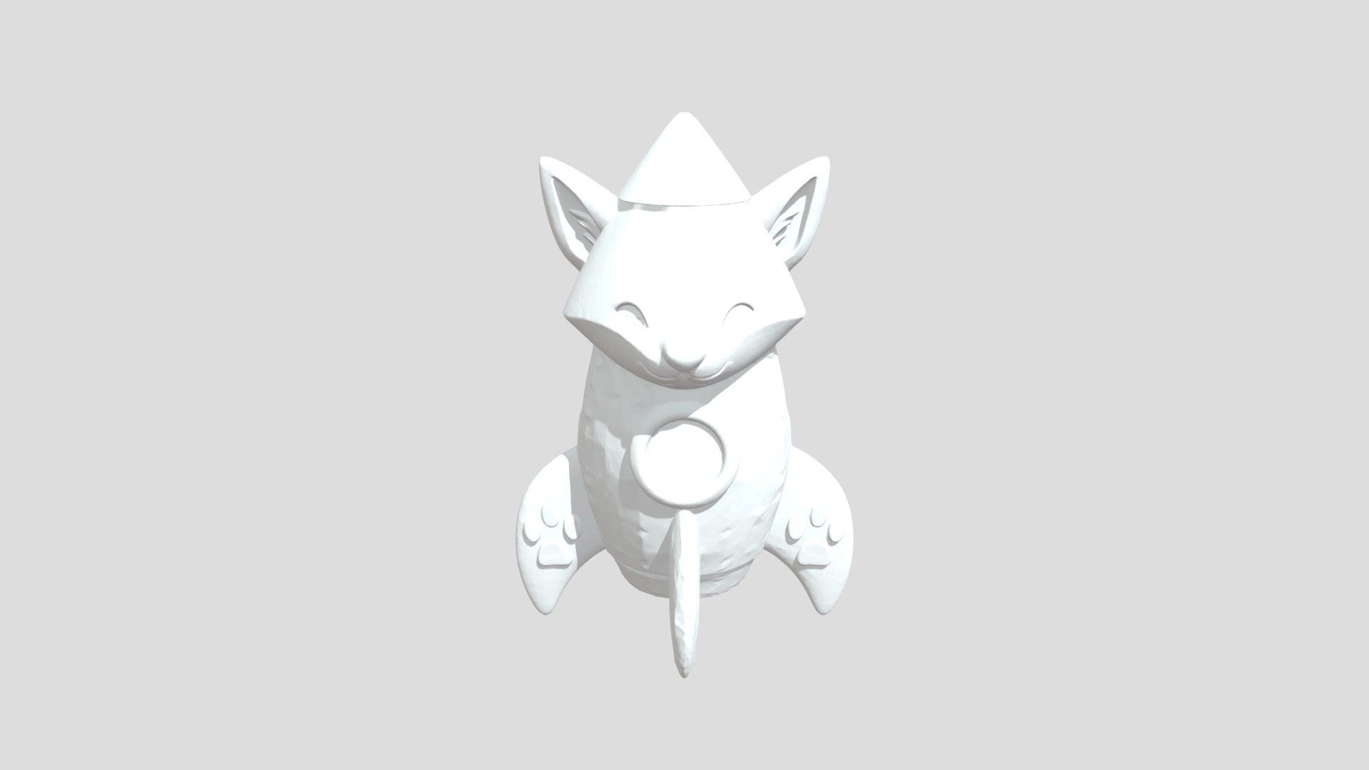 Rocket Fox - 3D model by sudebnivoini [b70bca9] - Sketchfab