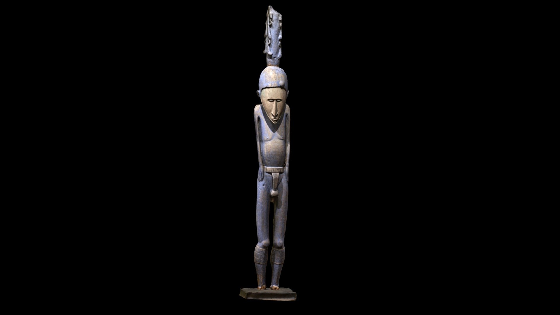 'Trrou Körrou' (known as 'the Blue Man') - Download Free 3D model by ...