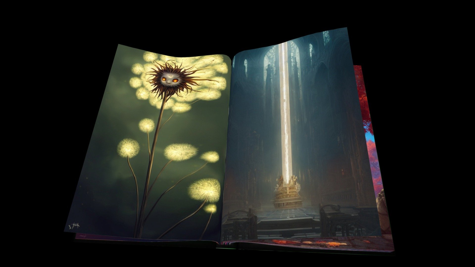 ArtBook MidJourney day 0 - Download Free 3D model by klrxyz [b70d243 ...
