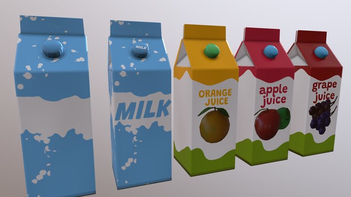 Milk 3D models - Sketchfab