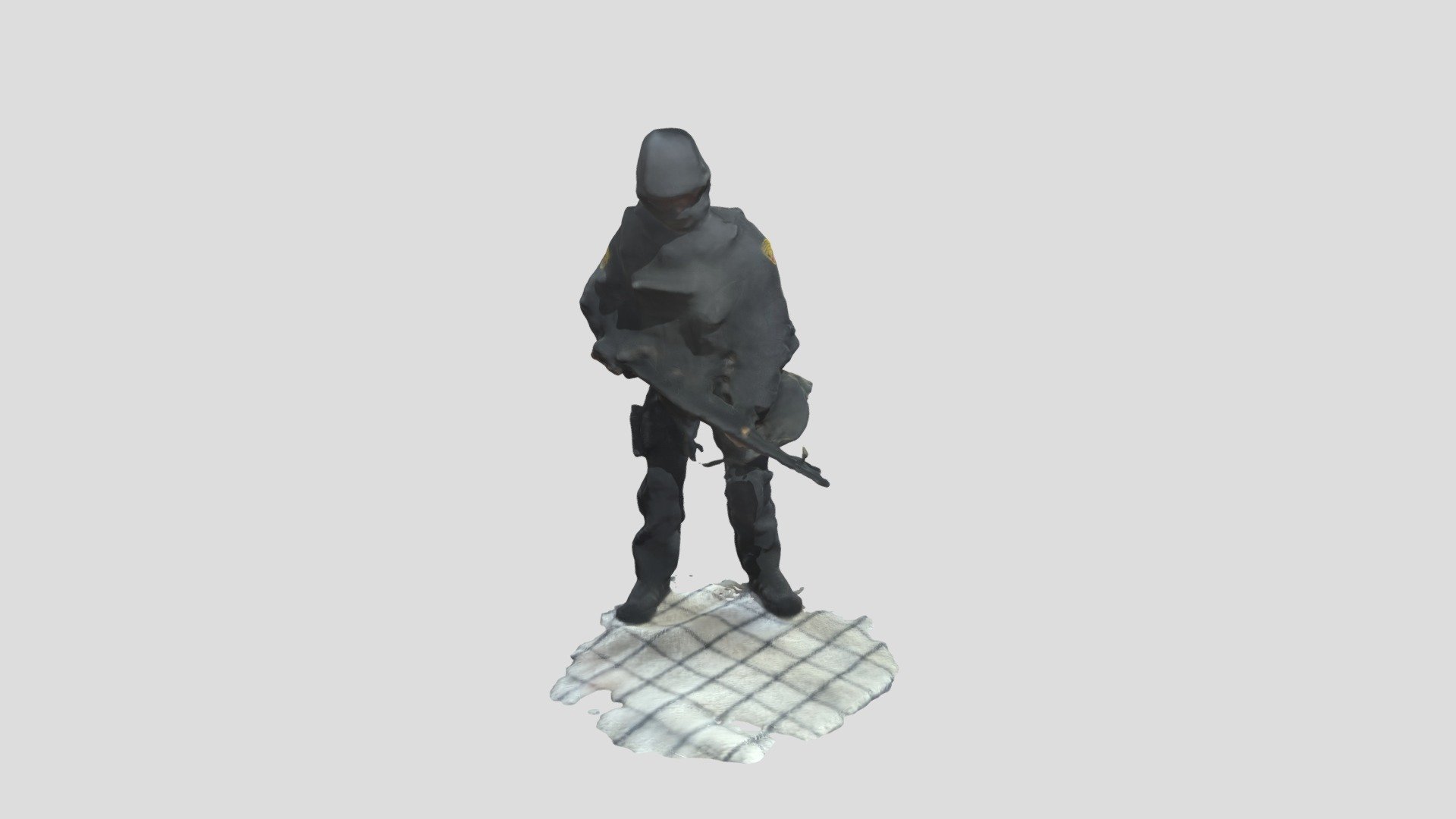 SWAT Action Figure (Test 1) - Download Free 3D model by Rick ...