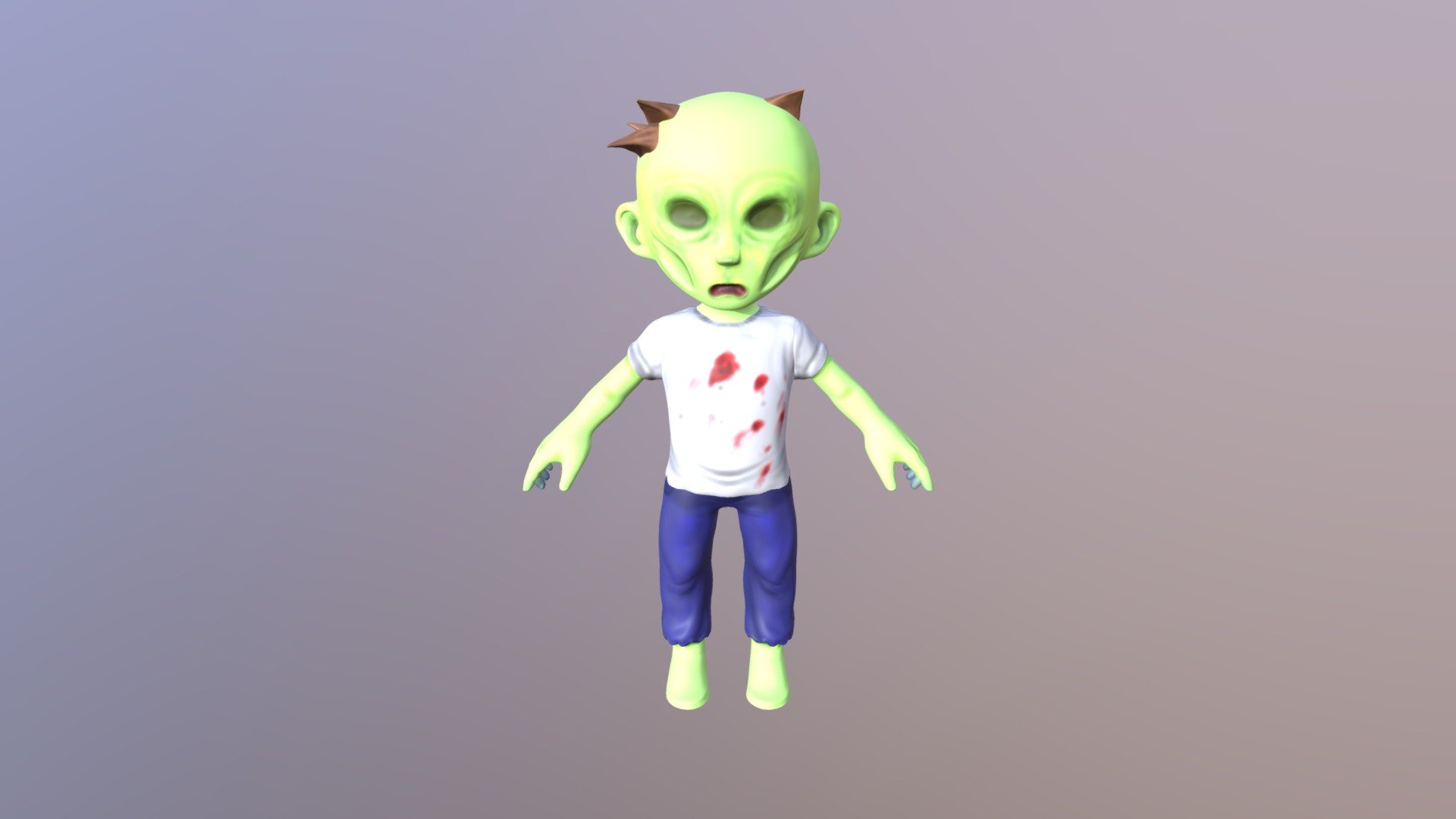 Zombie 1st Pass Model - 3D model by PockyRoyale [b7123fd] - Sketchfab