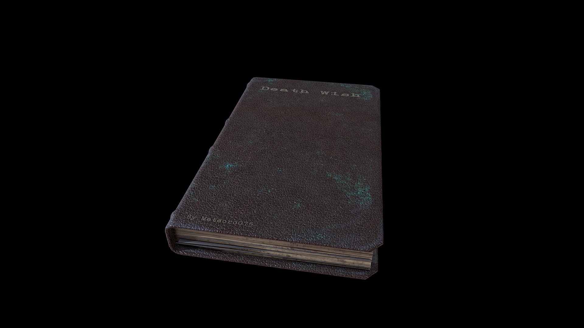 Death Book - Download Free 3D model by Meteoro075 [b712f3b] - Sketchfab