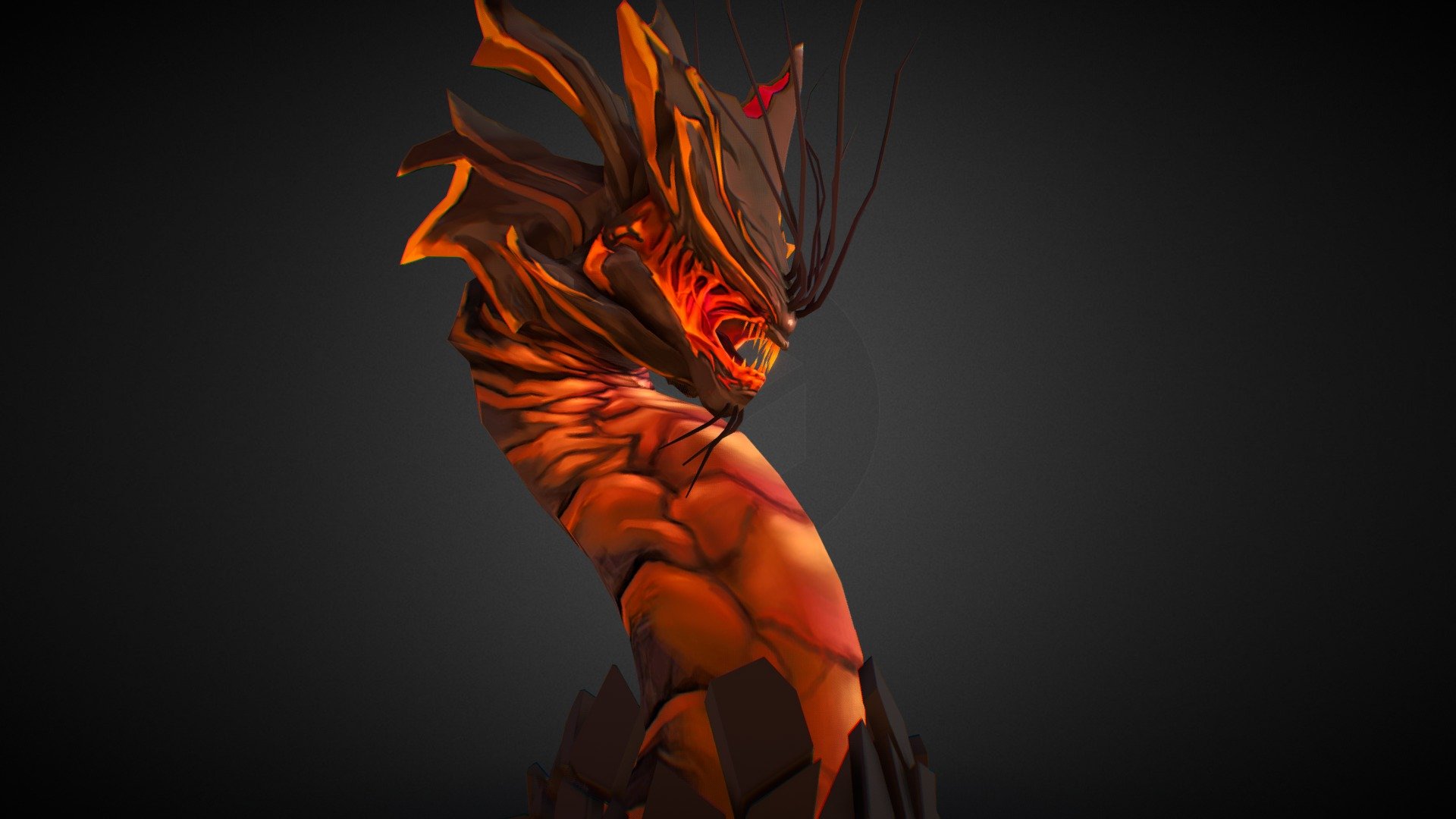 Sand worm - 3D model by Zunio (@lubiezunia) [b7135f3] - Sketchfab