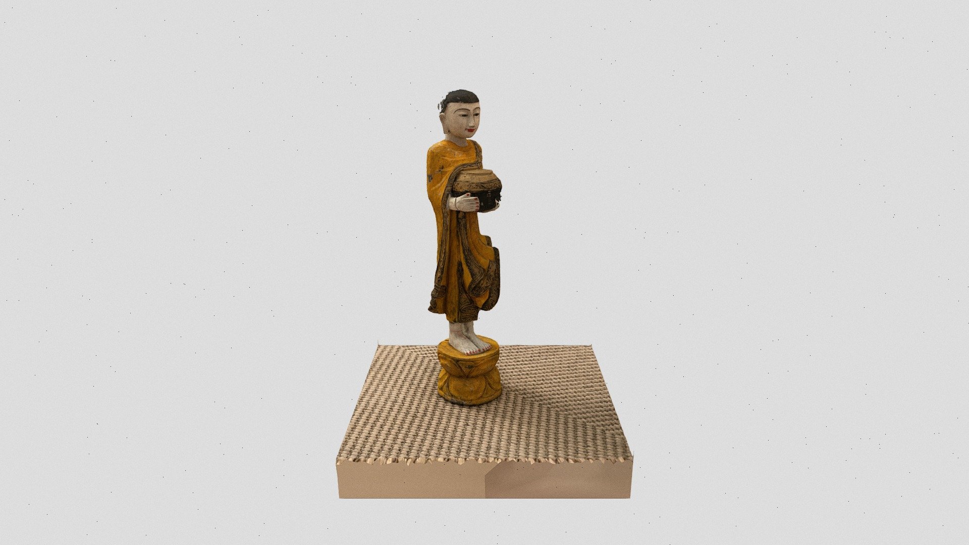 Thai Monk scan num 2 - Buy Royalty Free 3D model by manusainz [b715d4d ...