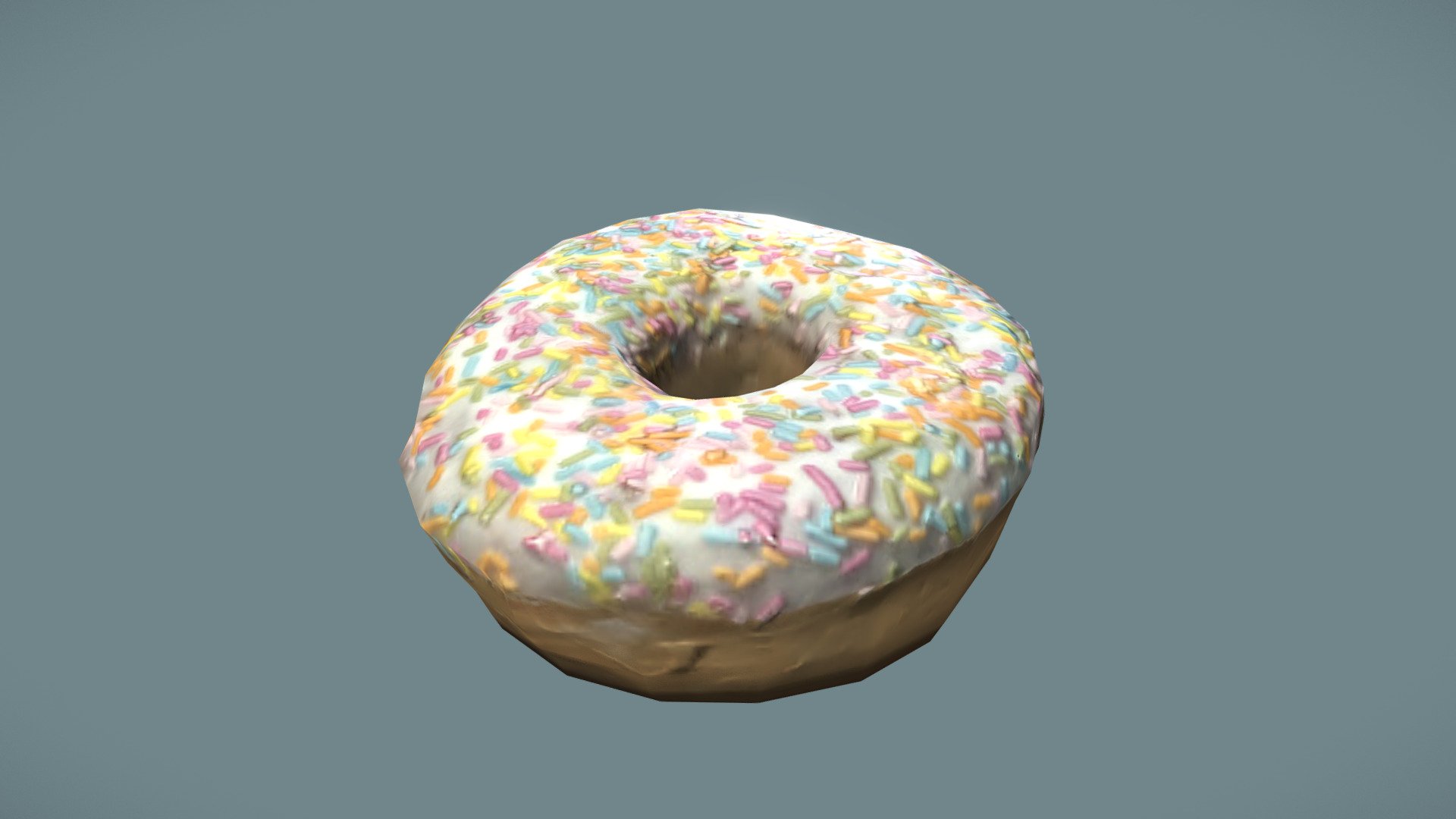 Doughnut - 3D model by FWSean [b716ba7] - Sketchfab