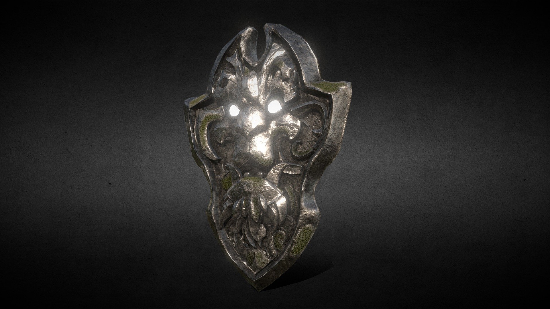 Old shield - Download Free 3D model by Danny_S [b718af4] - Sketchfab