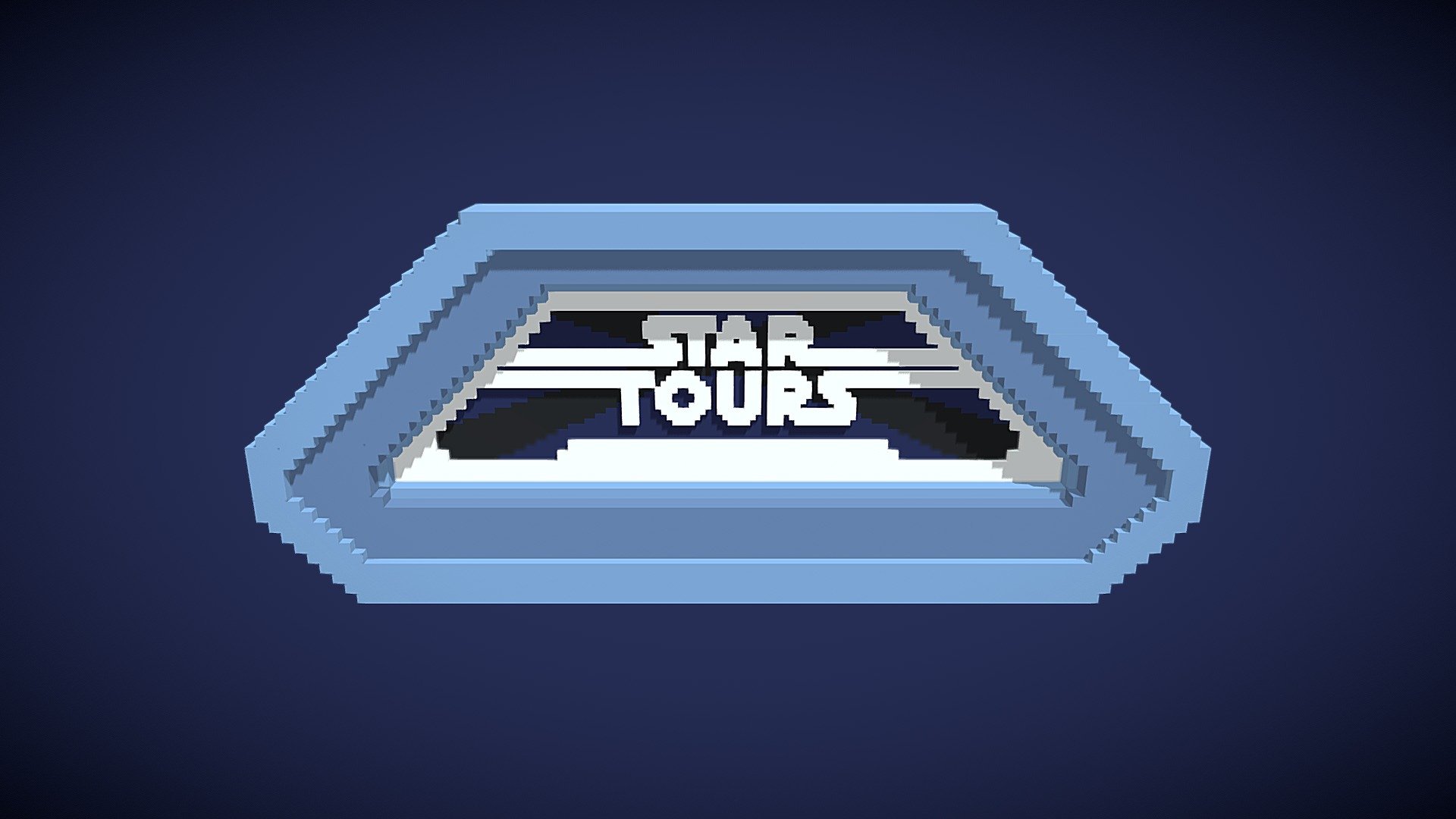 Disney Disneyland Star Tours Ride Sign - 3D model by Electro3d [b71924c ...