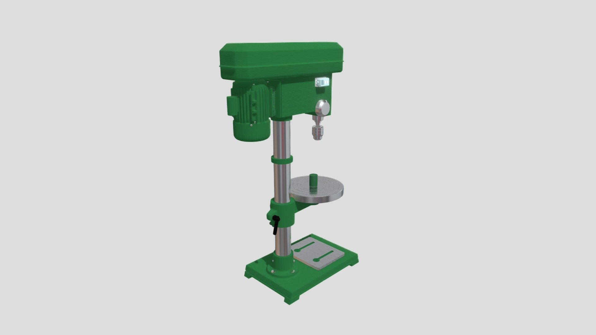 Low poly drill machine - 3D model by amligi2 [b719c18] - Sketchfab
