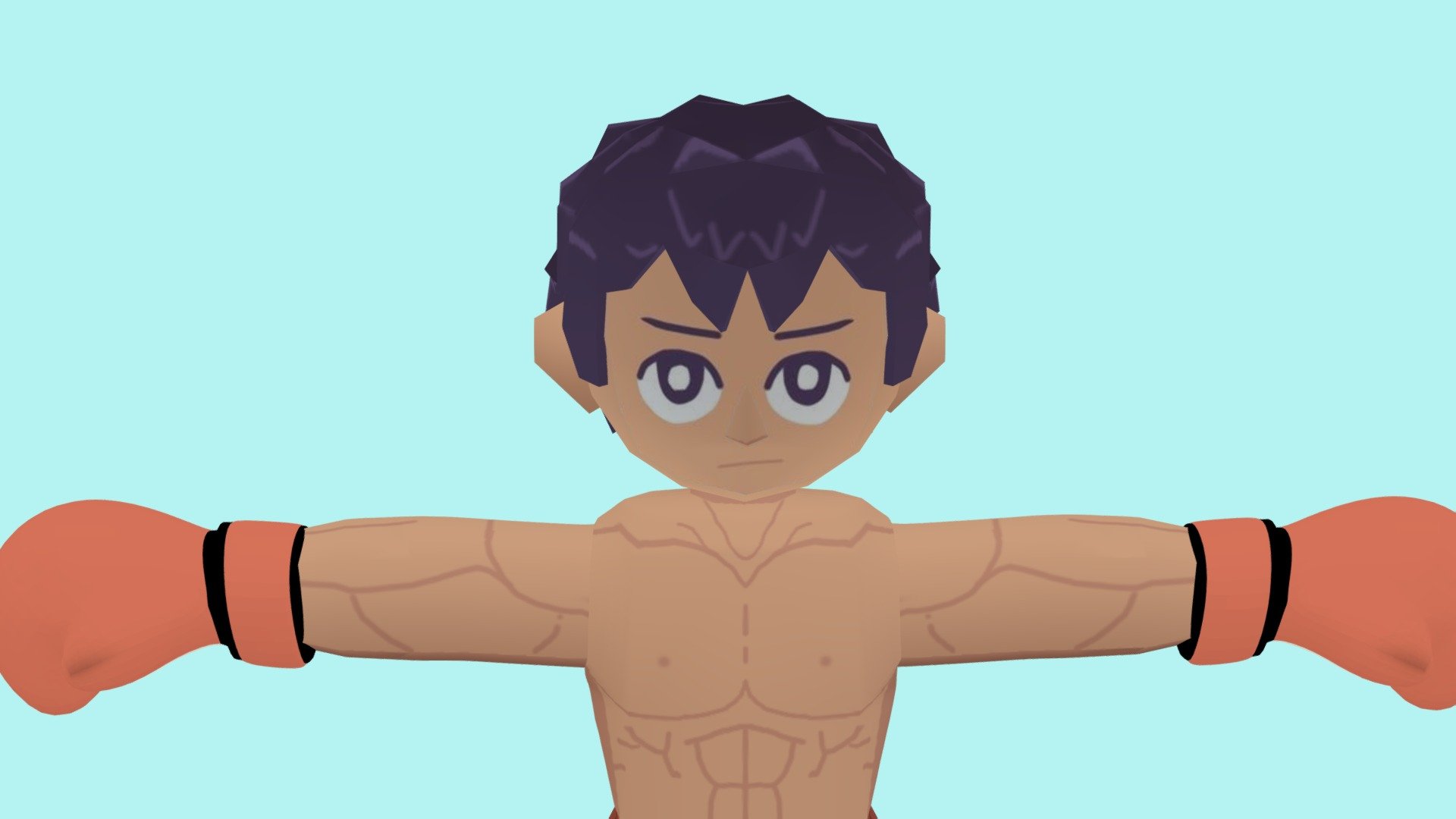 Boxing Character Rig - Download Free 3D model by Jeinner ...