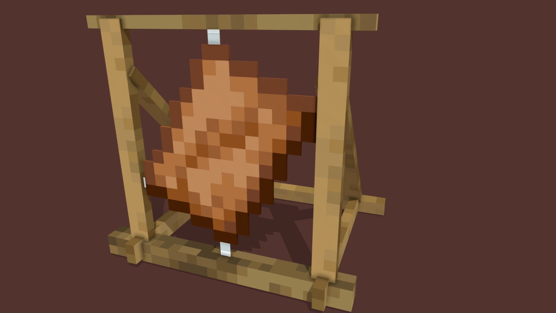 EverShell - Tanning rack (leather) - 3D model by Azot [b71b7b7] - Sketchfab