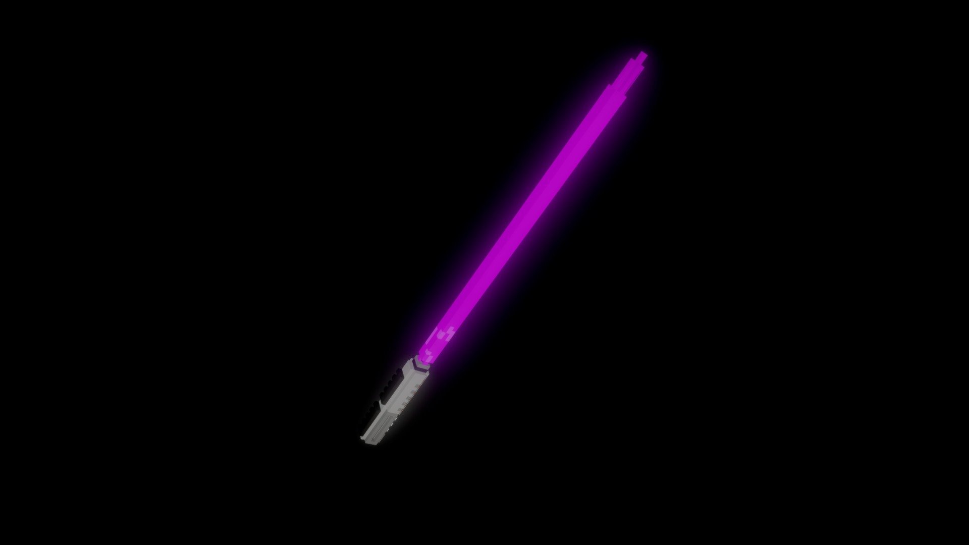 Light Saber Purple. - 3D model by thibautpansard [b71bc39] - Sketchfab