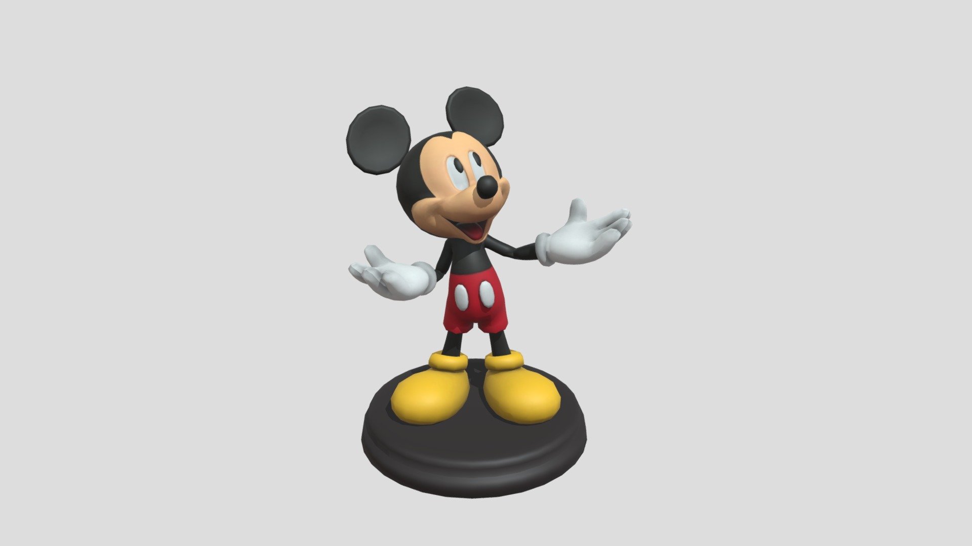 Mickey Mouse Take 2 - Download Free 3D model by Videonow King ...
