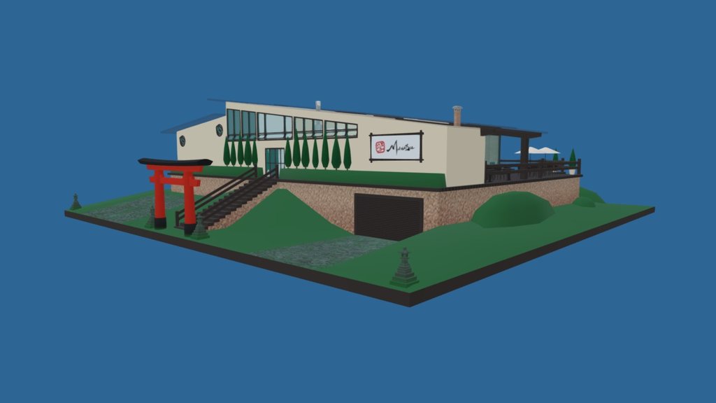 Manabu Studios - 3D model by thesaito [b71bfa2] - Sketchfab