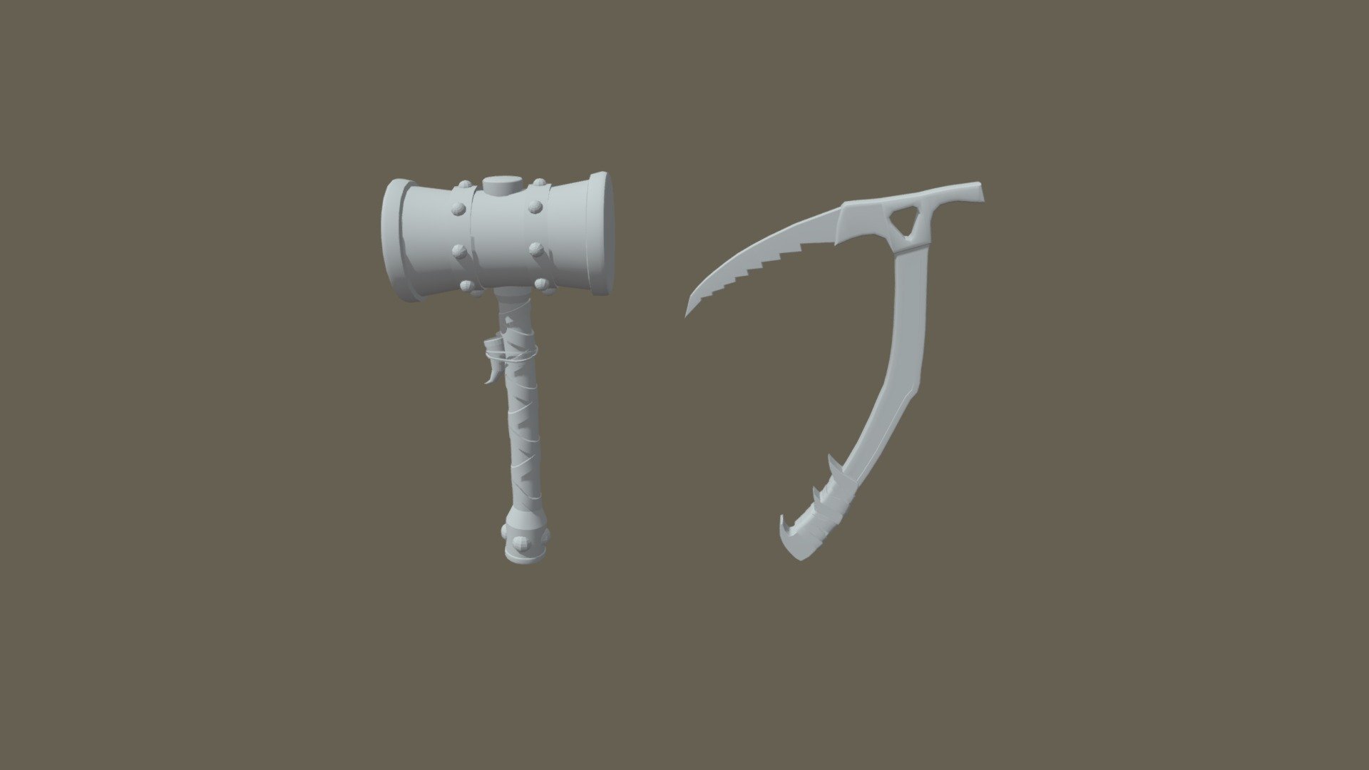 Weapons Assets Project - Download Free 3D model by Robin (@529193 ...