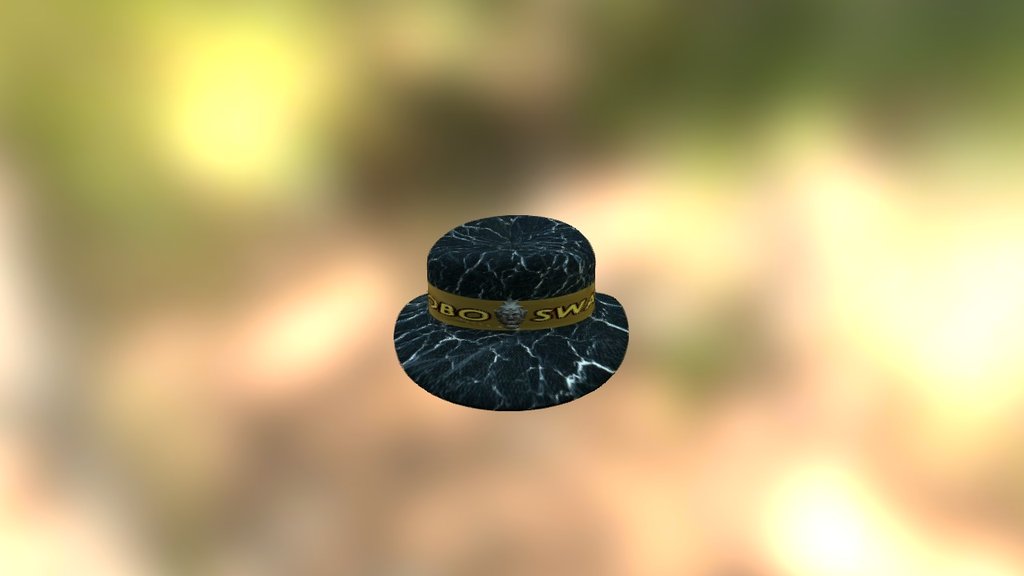Hobo Swag Hat - 3D model by jdwinger [b71e1b8] - Sketchfab