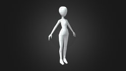 Female OC Base - 3D model by ꧁𖤐ꪶꪖᨶꫀꪗ ᩏకꪗᨶꫝꪮƙỉꪶꪶꫀꪹ𖤐꧂ (@LaceyPsychoKiller ...
