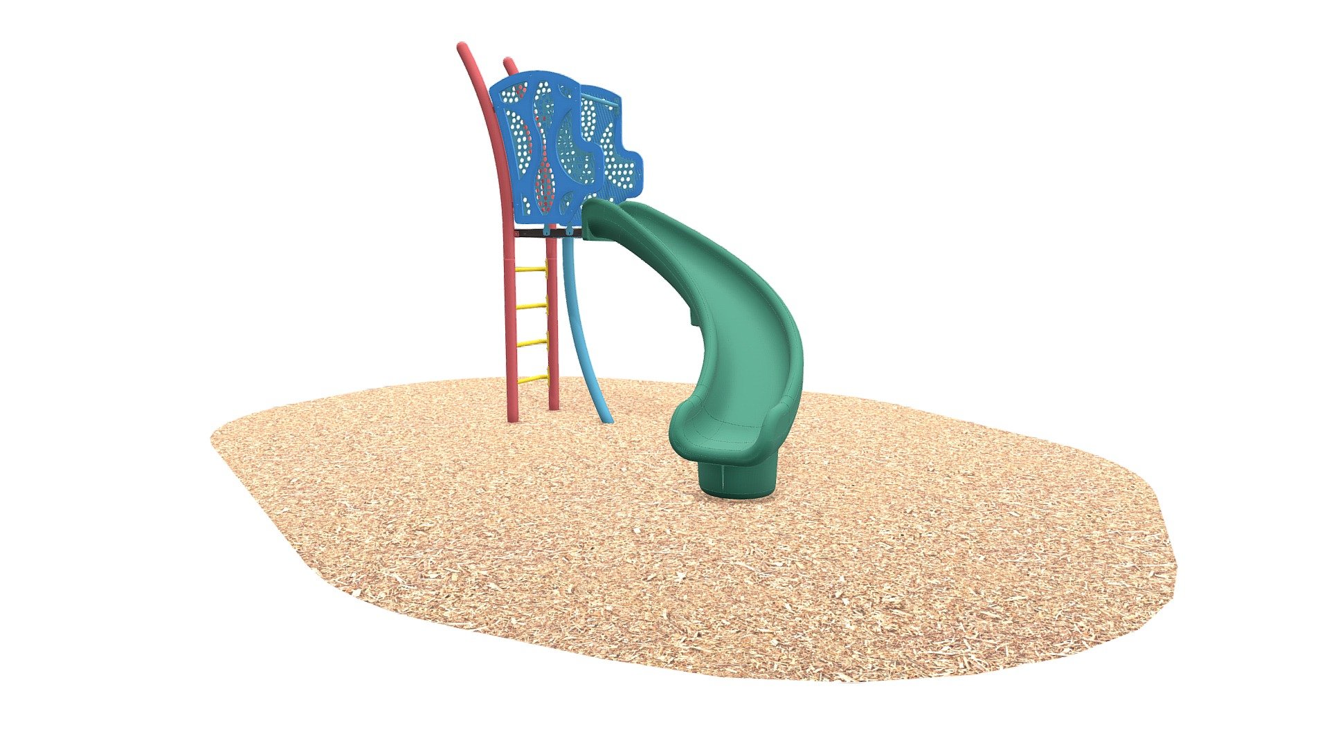 SA-TS055 5FT TWISTER SLIDE - 3D model by Henderson Recreation ...