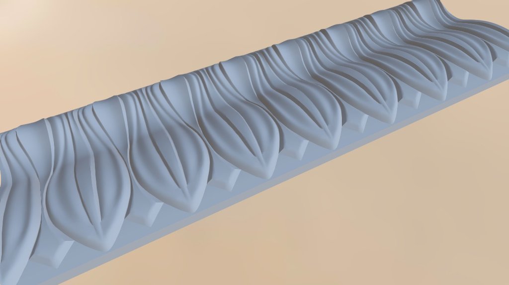 Slim profile. Model for milling - 3D model by evgen [b7207e4] - Sketchfab