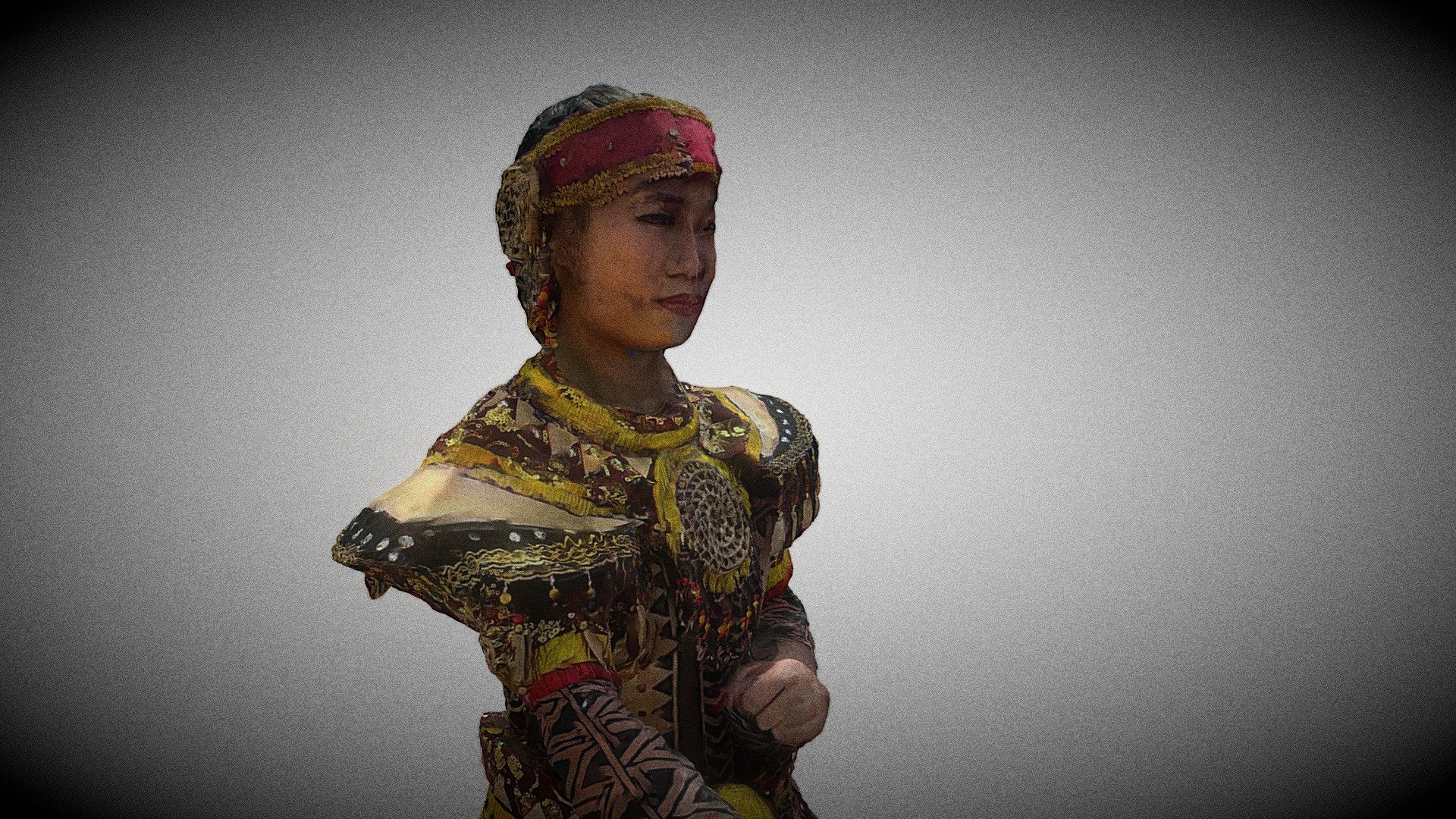 Filipino Warrior - Mactan Abaniko Dance group - 3D model by budots ...