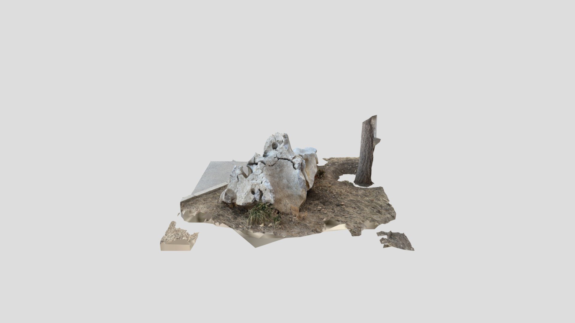 rock - Download Free 3D model by qiuroey [b722cc7] - Sketchfab