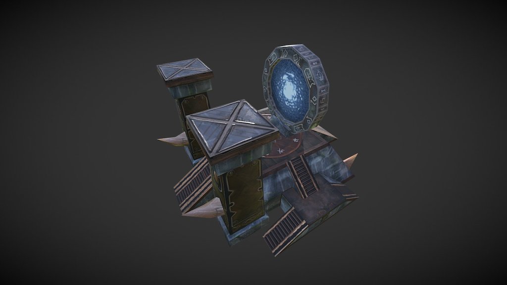 RTS Fantasy Buildings - Orc Arcane - Buy Royalty Free 3D model by ...
